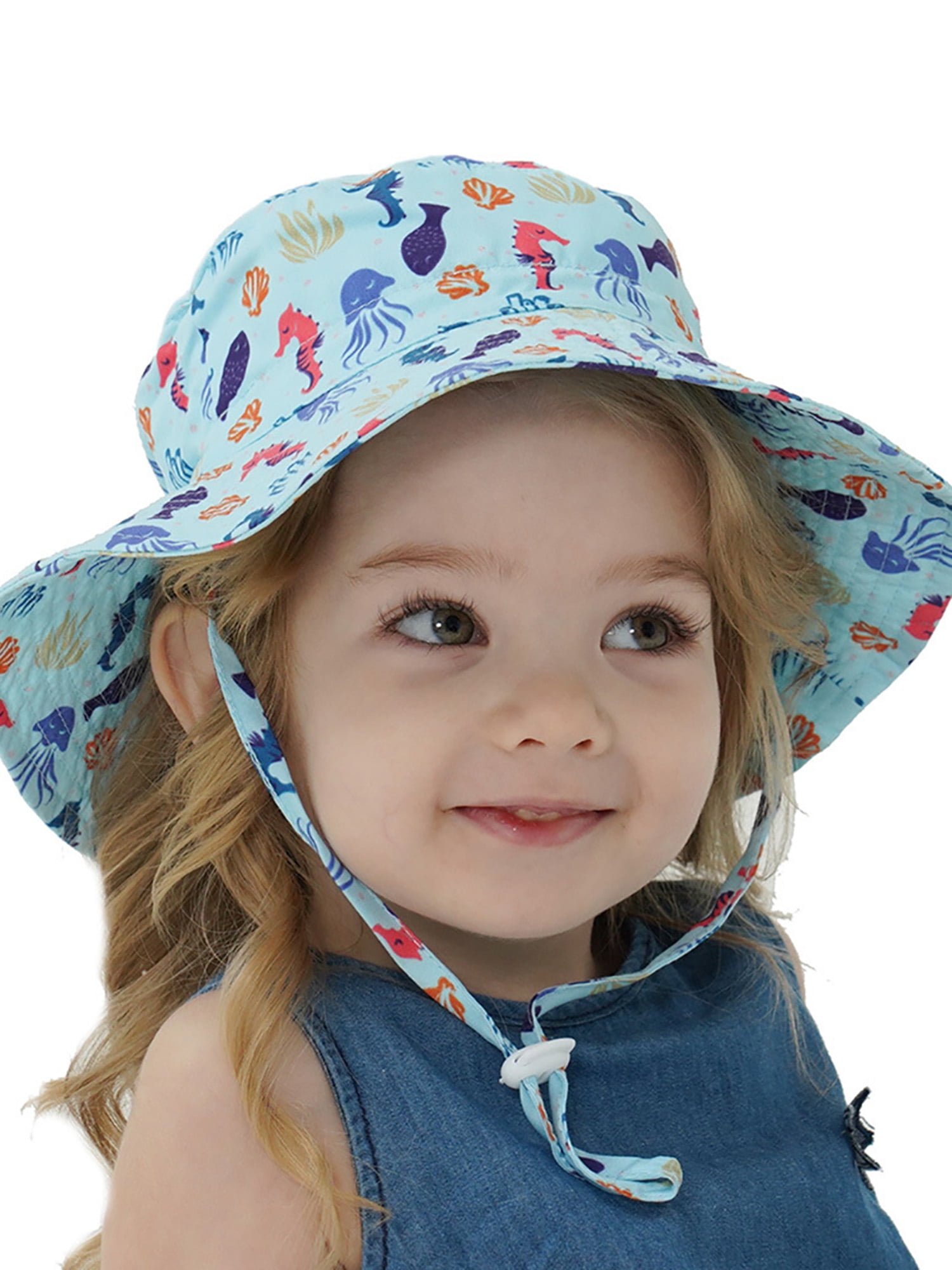 Kids Sun Hat Boys Girls Outdoor Beach Sun Protection Hats Hat UPF 50 ...