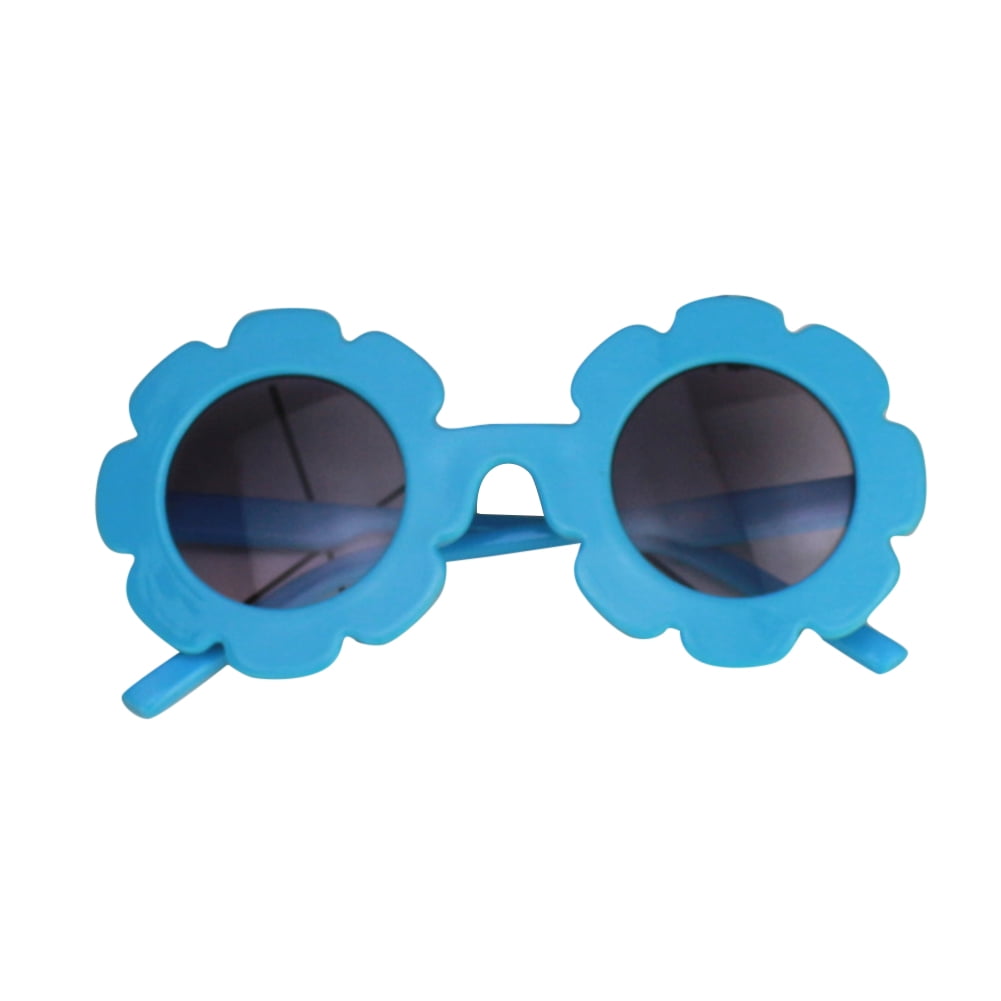 Kids Sunglasses, Round Flower Shaped Sunglasses for Boys and Girls ...