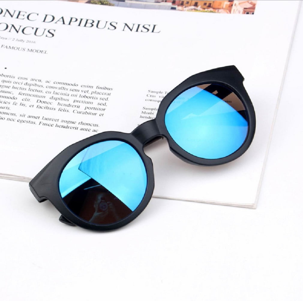 Kids Sunglasses Trendy Frosted Candy Color Sun Glasses Cute Casual ...