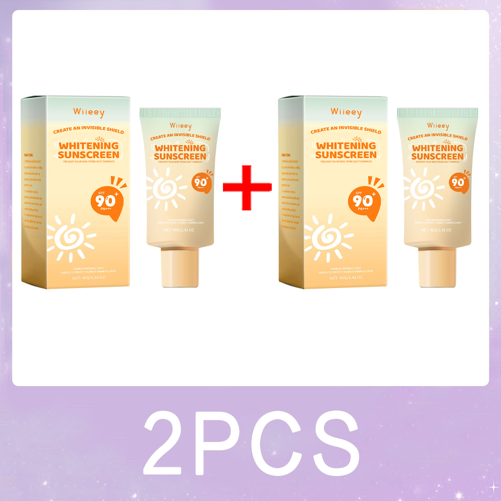 Kids Sunscreen Body Lotion Spf 50 Lightweight Non-greasy Refreshing ...
