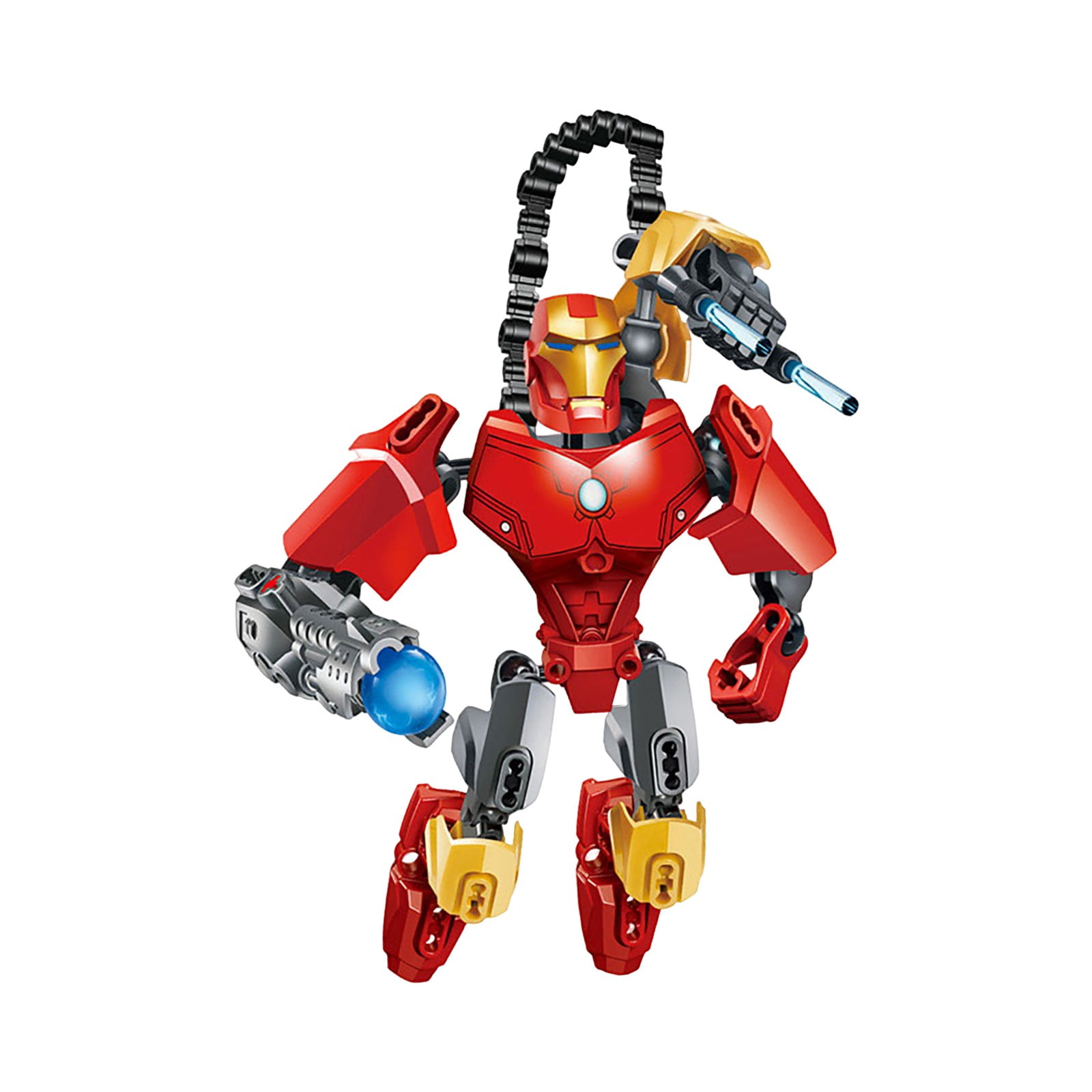 Kids’Superhero Mech Figure, Building Toy Minifigure Halloween and ...