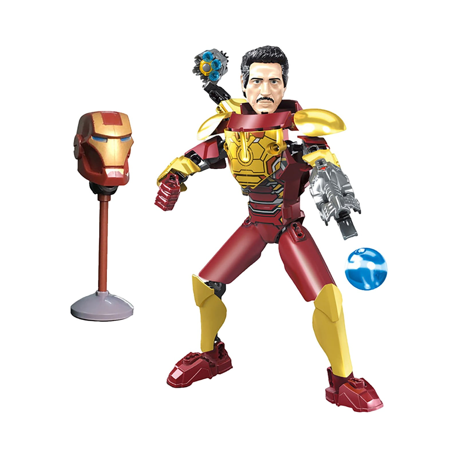 Kids’Superhero Mech Figure, Building Toy Minifigure Halloween and ...