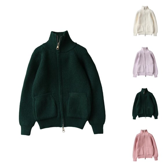 Kids Sweaters 2026 Fall Winter Fashion Long Sleeve Collared Zipper ...