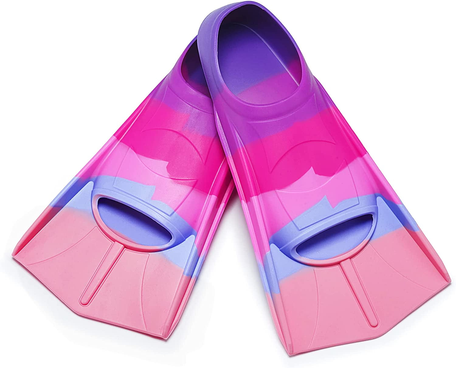 Kids Swim Fins,Short Youth Fins Swimming Flippers,Swim Training Fins ...