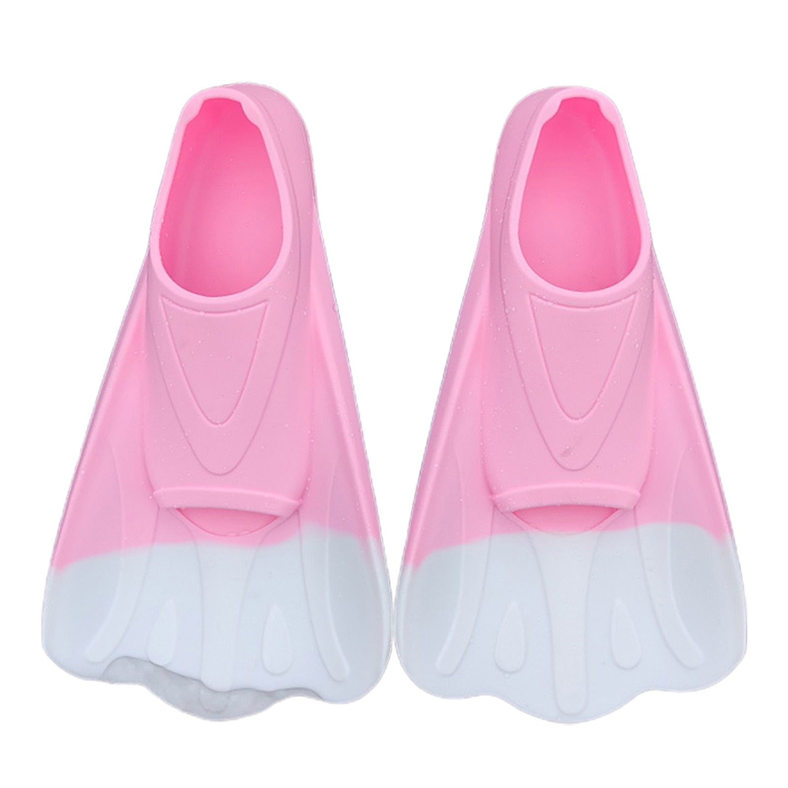 Kids Swim Fins,Short Youth Flippers Swimming Training Fins for Lap ...