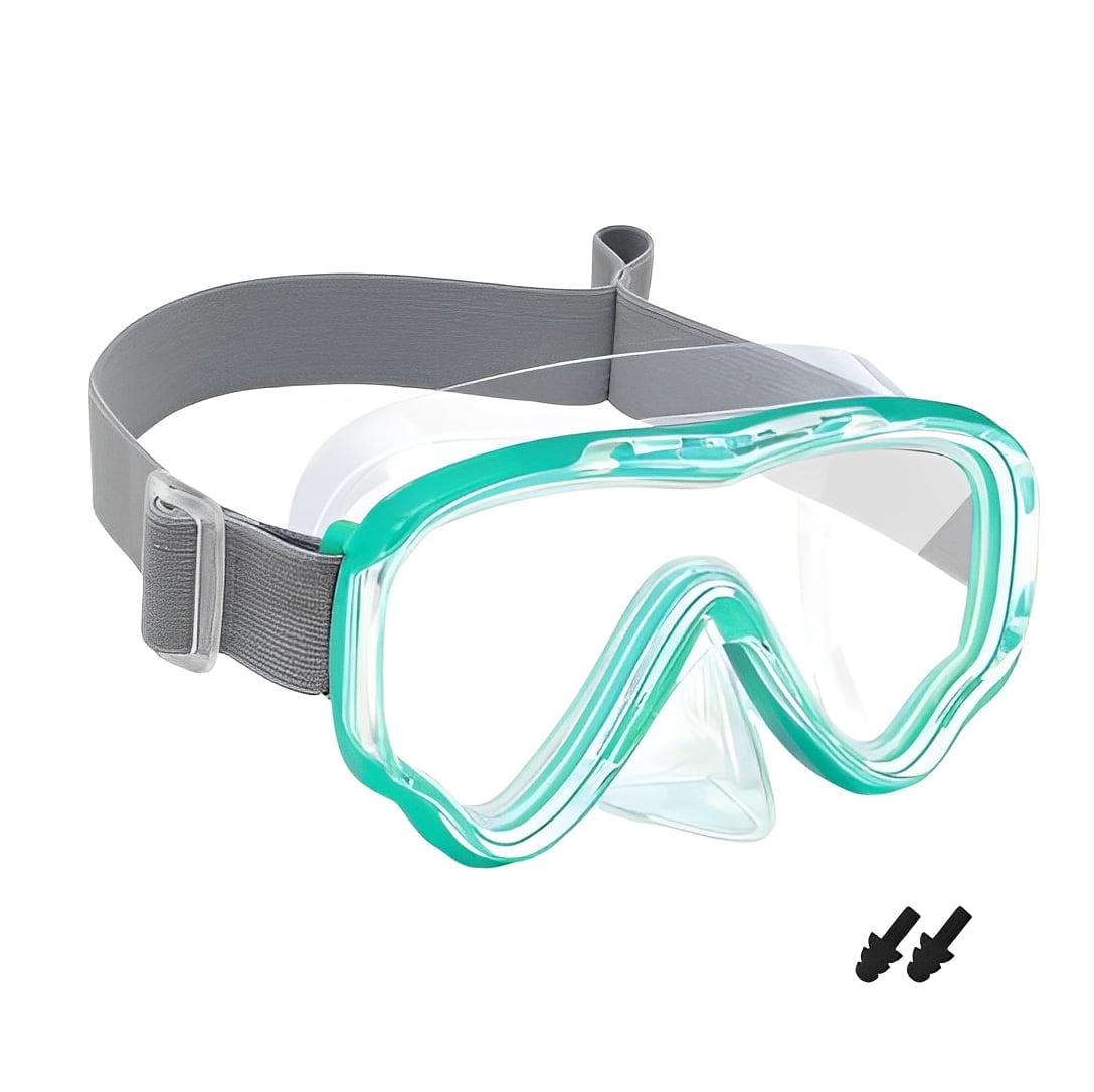 Camivile Kids Swim Goggles with Nose Cover, Anti-Fog Anti-Shattered ...