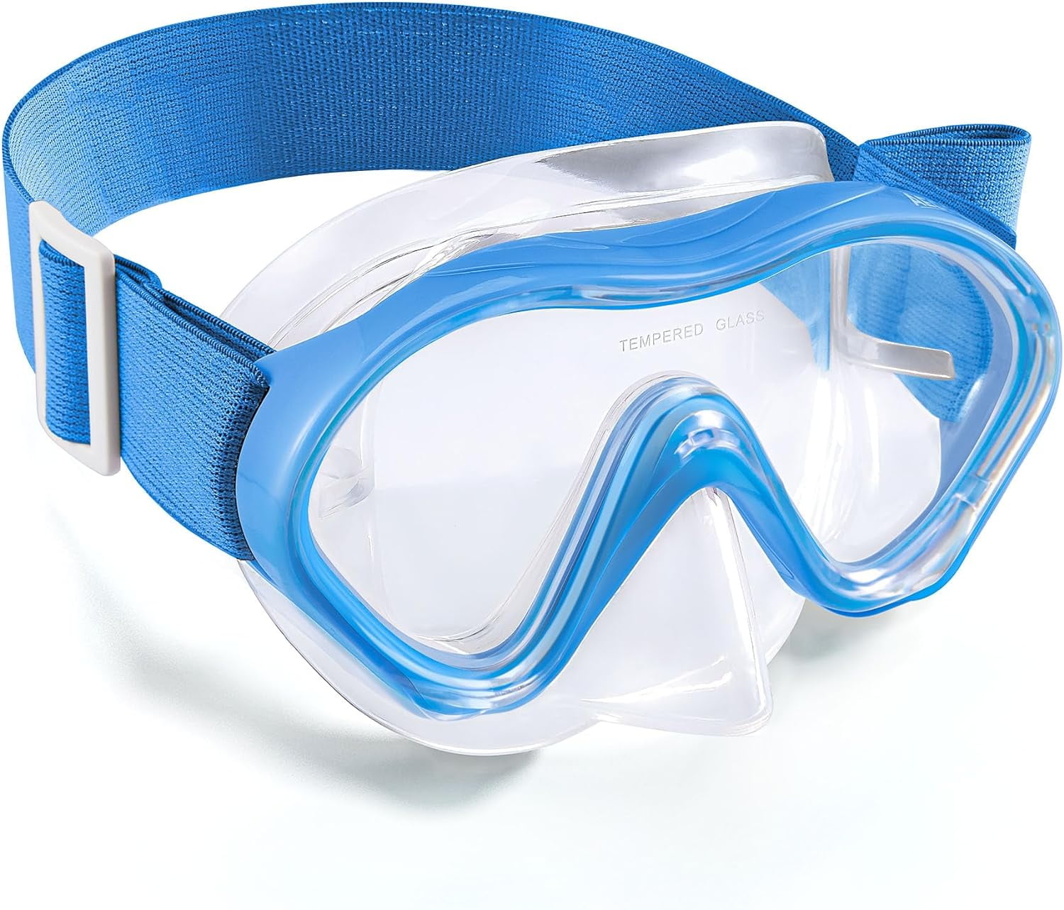 Kids Swim Goggles Snorkel Diving Mask for Kids Youth 3-15, Knitted ...