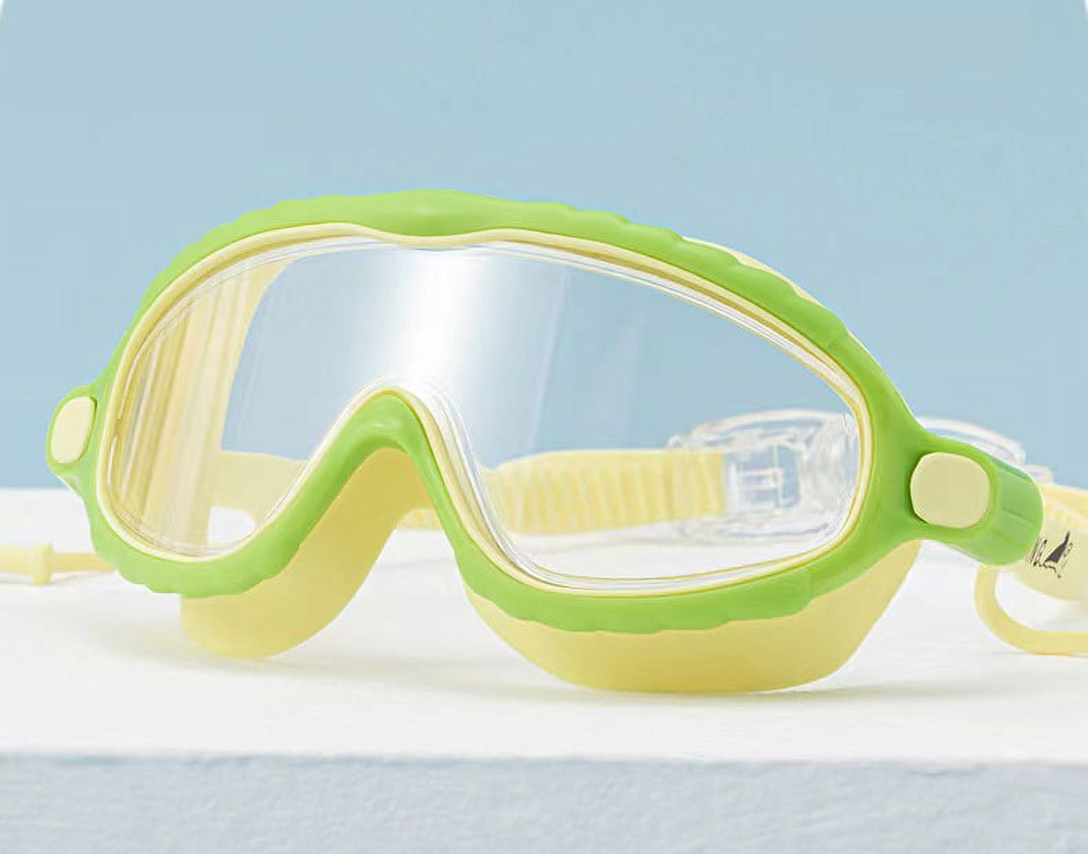 Kids Swim Goggles Snorkel Diving Mask for Youth(4-14), Anti-Fog 180 ...