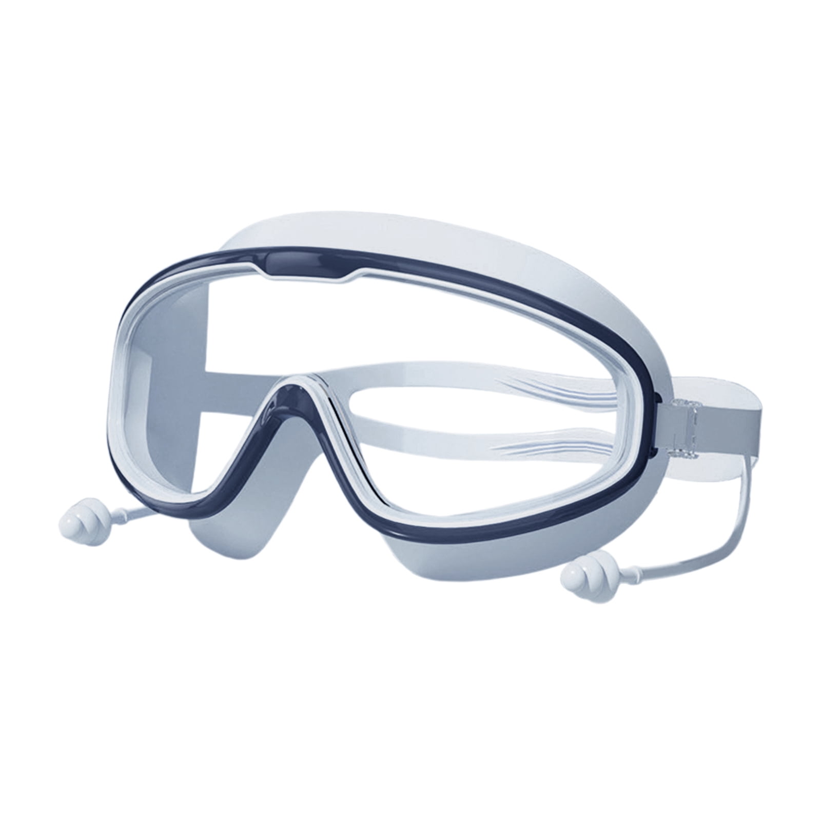 Kids Swim Goggles With Earplugs And Nose Clip for Children Teen 3-16 ...