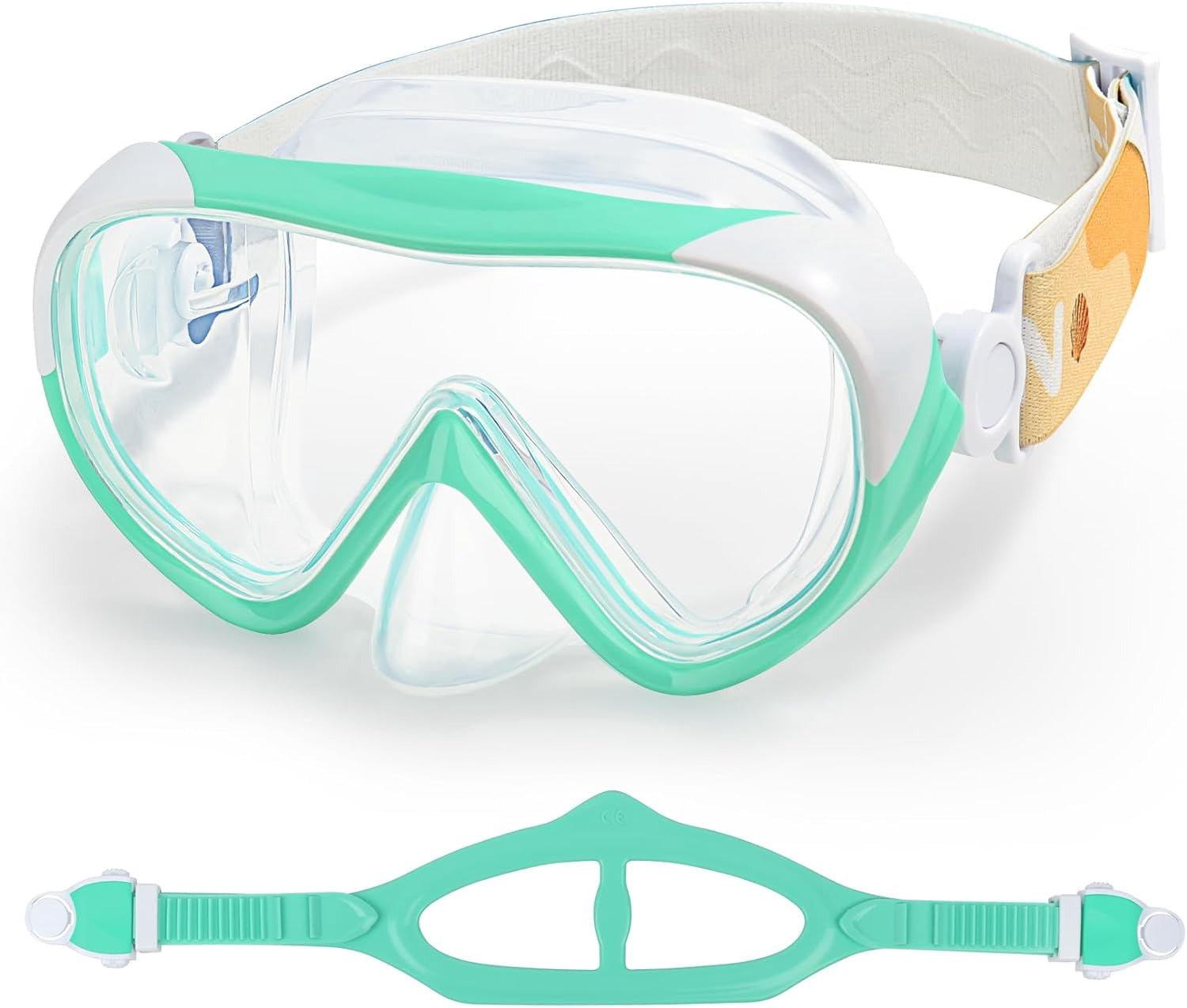 Kids Swim Mask - Ultimate 180° Kids Swim Goggles Anti-Fog Child Diving ...