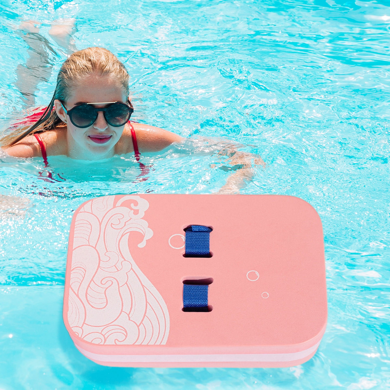 Kids Swim Training Float - 2-Piece EVA Foam Float Board Set with Non ...