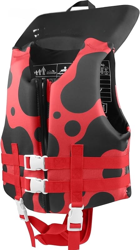 Kids Swim Vest for 20-70 Pounds Boys and Girls, Easy On/Off Zipper ...