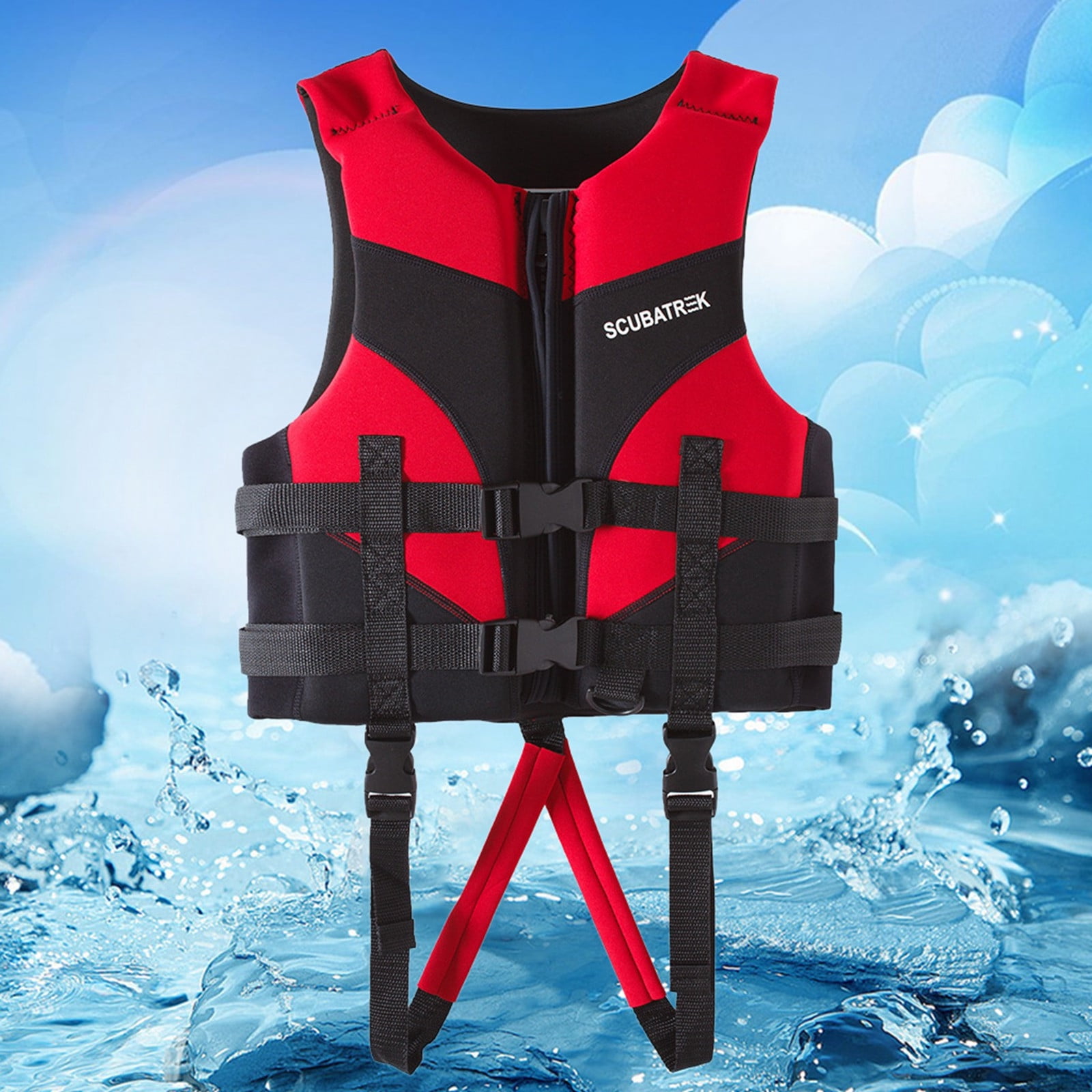 Kids Swim Vest Kids Life Jacket Bright Colors Toddler Pool Float With ...