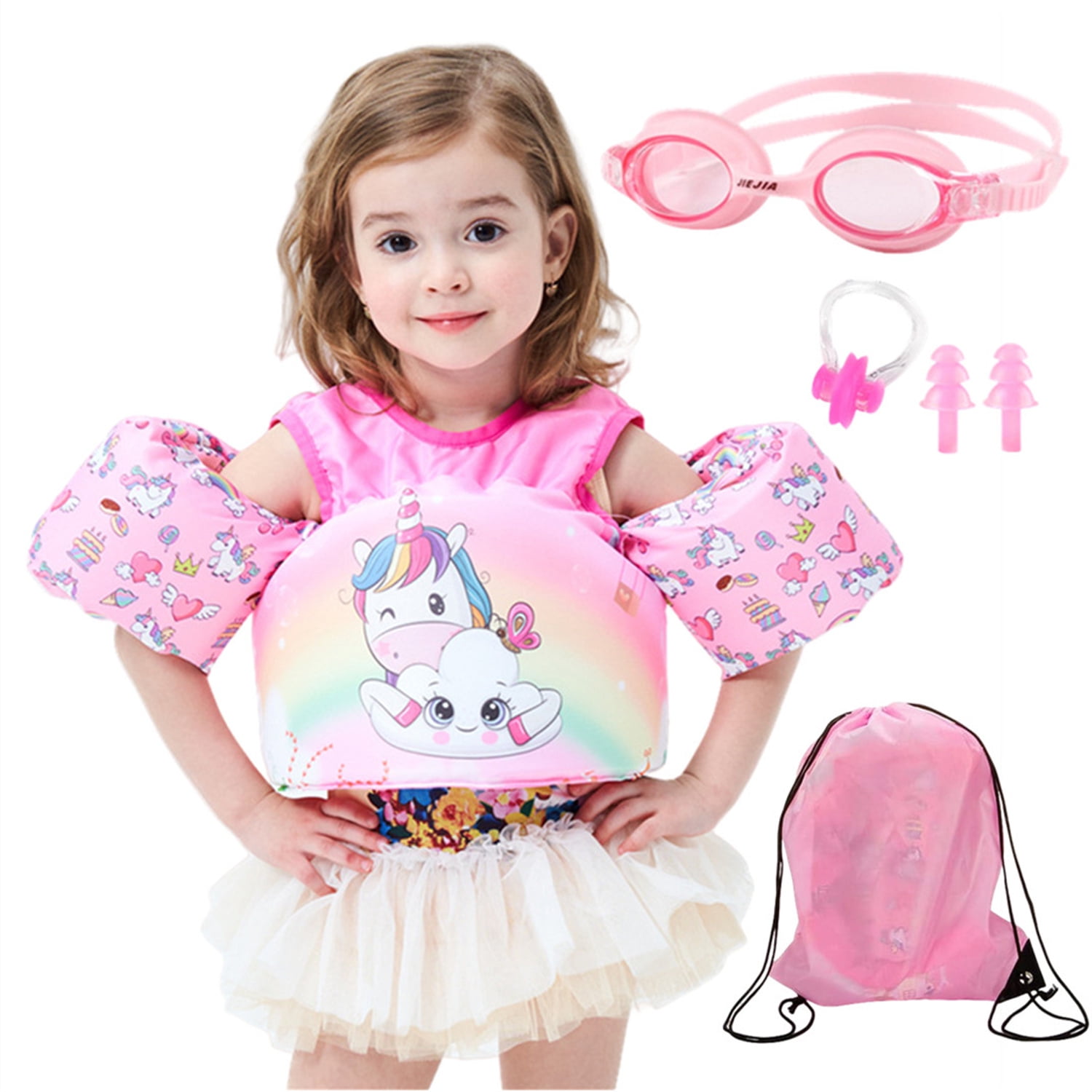 Kids Swim Vest Life Jacket for 22-66 Pounds Boys and Girls,Kids Puddle ...