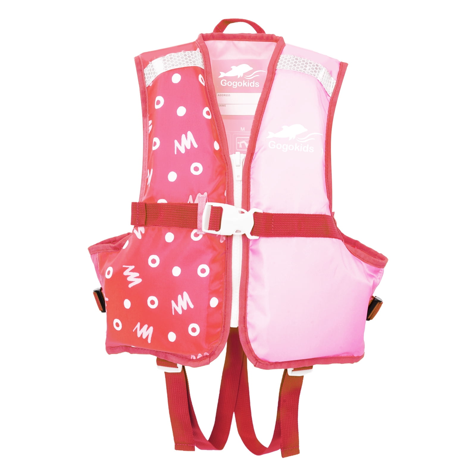Kids Swim Vest Life Jacket-Toddler Flotation Buoyancy Swimsuit Trainer ...