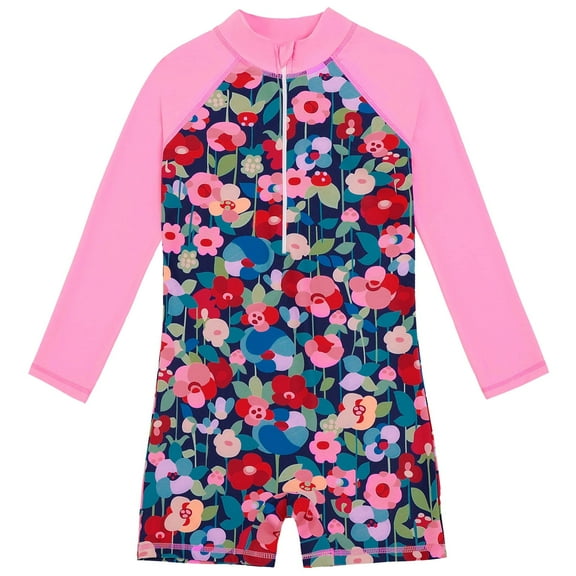 BJUTIR Girls Bathing Suits Swimwear For Beach Adorable Long Sleeve ...