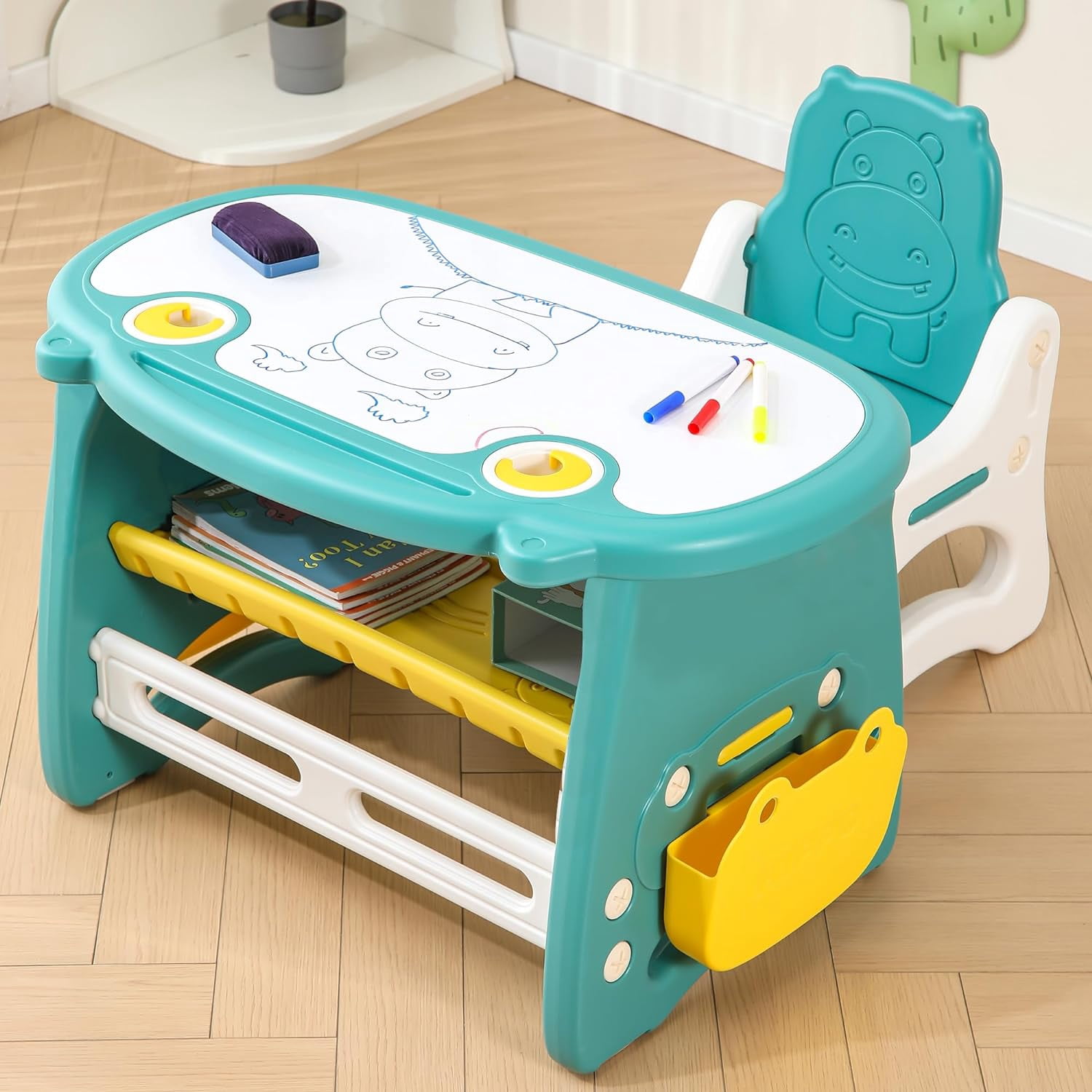 Kids Table and Chair Set The Table Can Be Graffiti and The Height Can ...