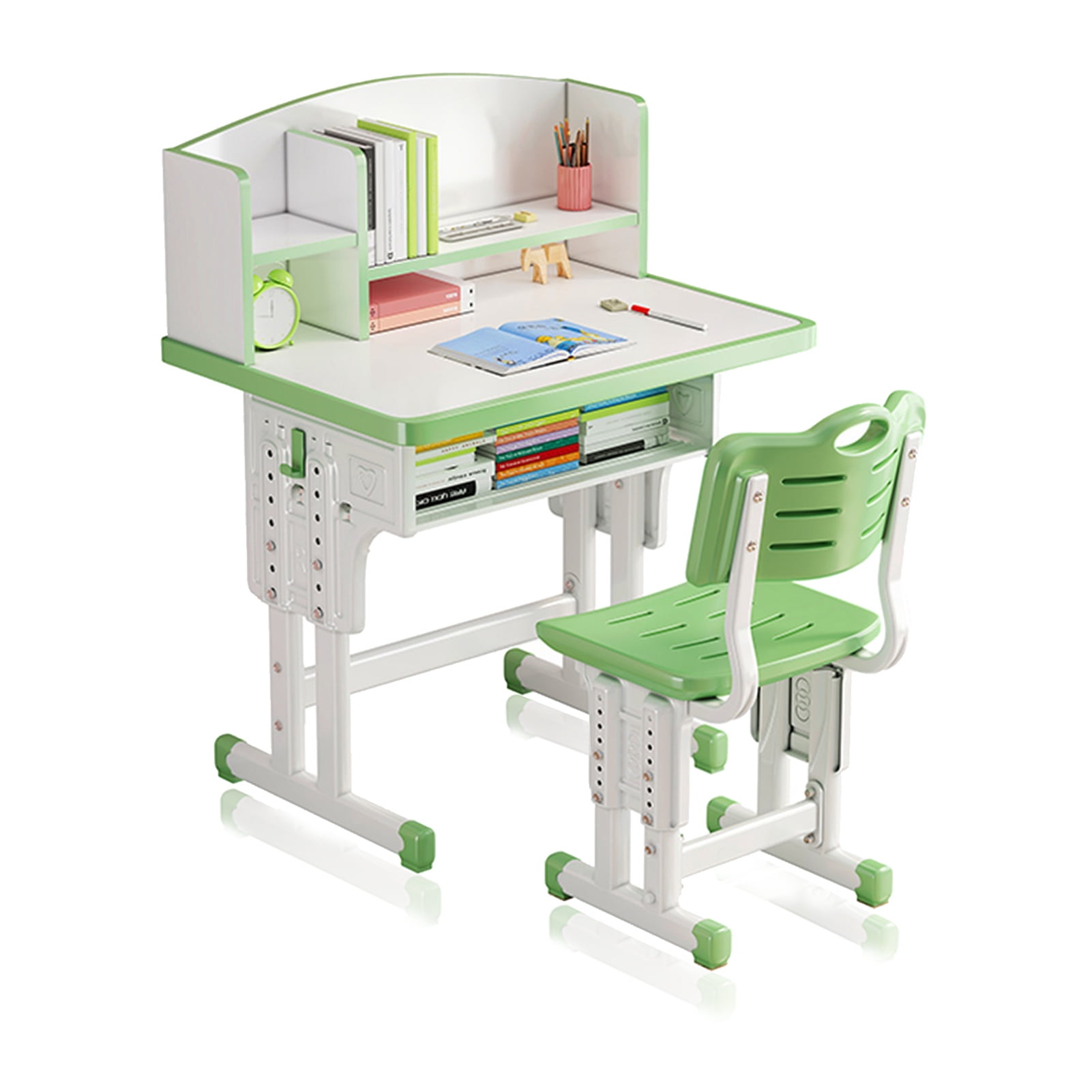 Kids' Table Chair Sets, Kids' Desks Chair, Height Adjustable Ergonomic ...