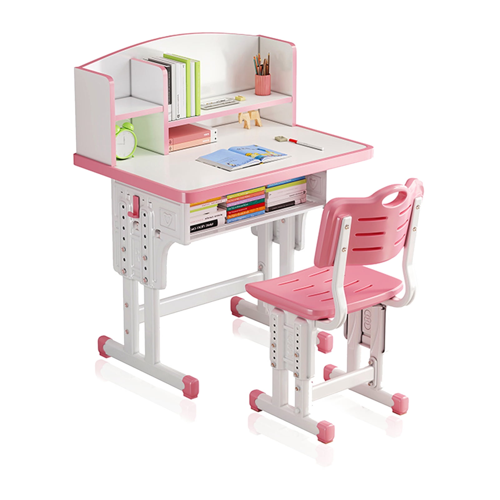 Kids' Table Chair Sets, Kids' Desks Chair, Height Adjustable Ergonomic ...
