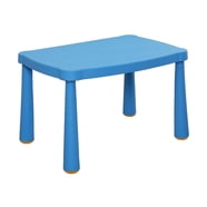 Tot Mate Children's Rectangular Table, Adjustable Height 21-30 Inches ...