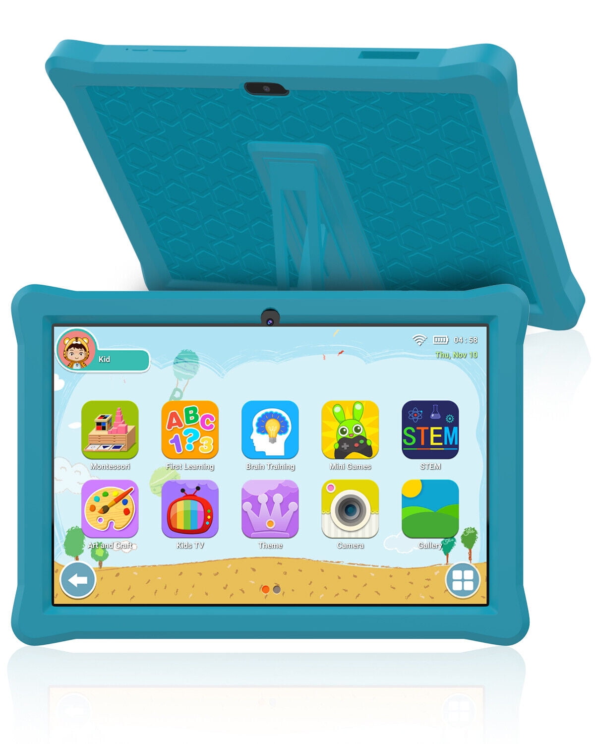 Kids Tablet 10 inch Android 11 Tablet for Kids Wifi Kid Tablets 32GB ...