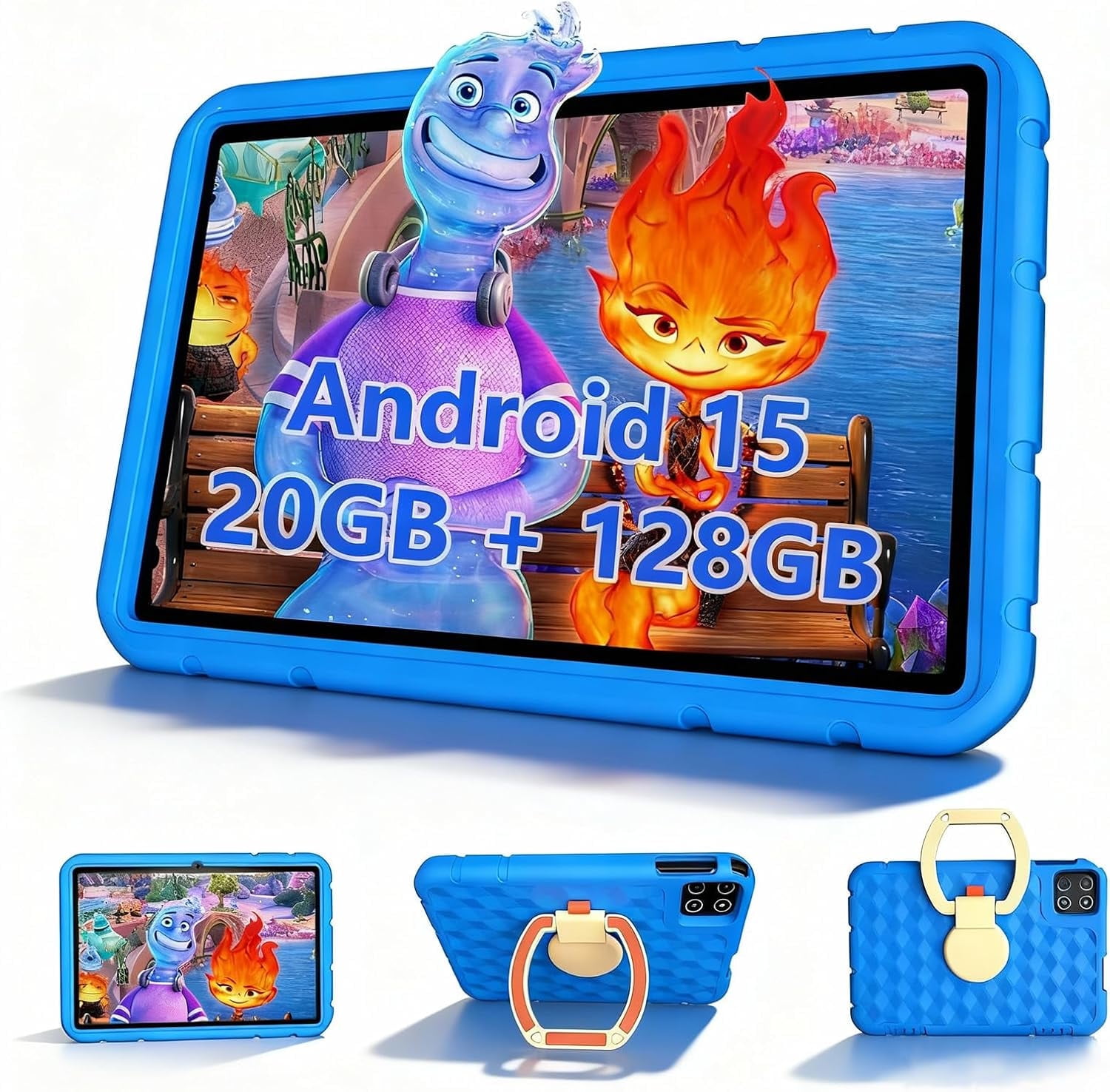 Kids Tablet, 10 inch Android 15 Tablet for Kids, 20GB RAM 128GB ROM ...