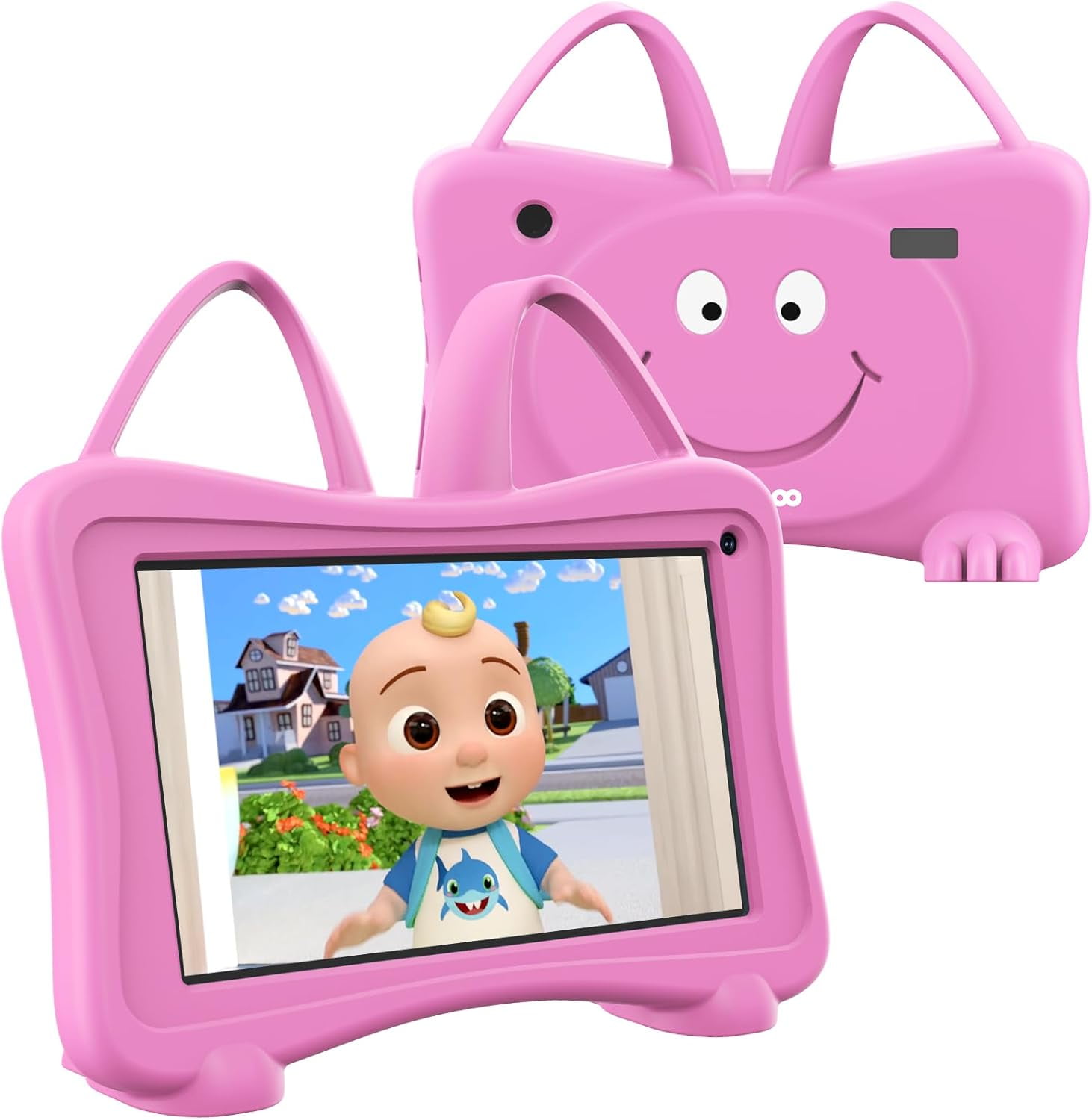 Kids Tablet 7 Toddlers Learning Tablet with WiFi, YouTube, Dual Camera ...