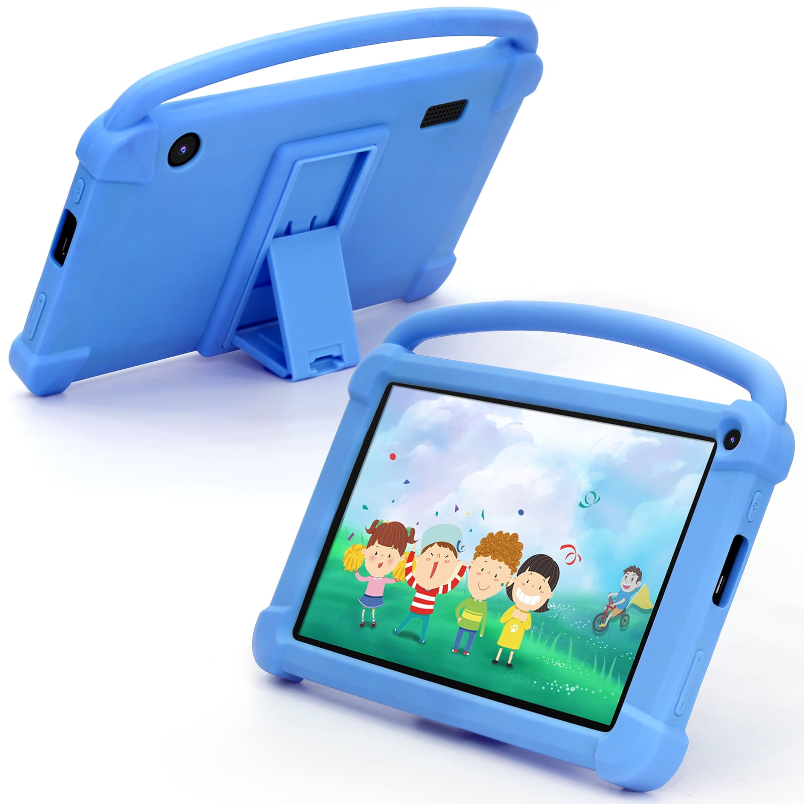7 inch Kids Tablet with WiFi, YouTube, Protective Case, Android 12, 4GB ...