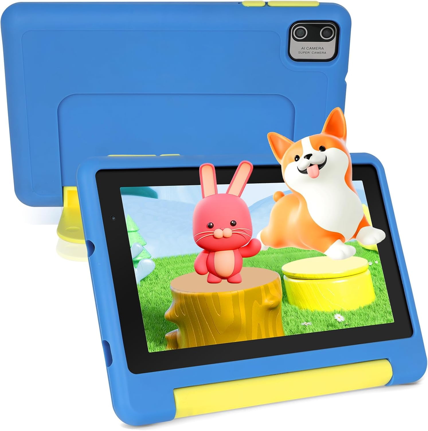 Kids Tablet 7 inch, Android 13 Tablet for Kids, 8GB RAM+64GB ROM ...