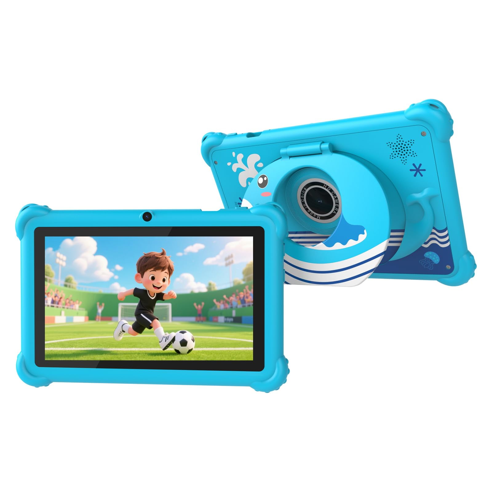 Kids Tablet 7 inch Android Tablet for Kids Toddler, Eye protection IPS ...