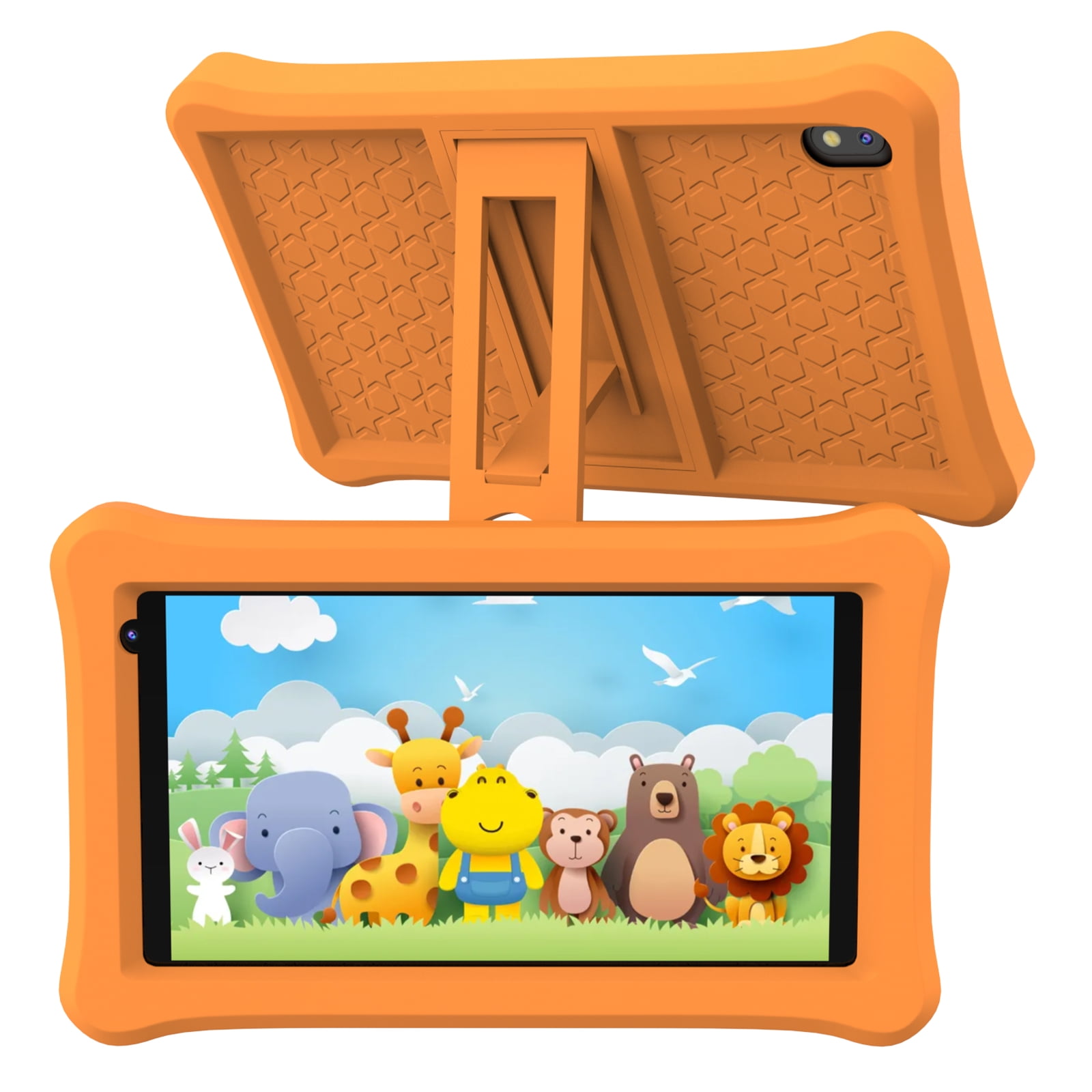 Kids Tablet, 7 inch Androrid 12 Toddler Tablet for Kids 4GB RAM 32GB ...