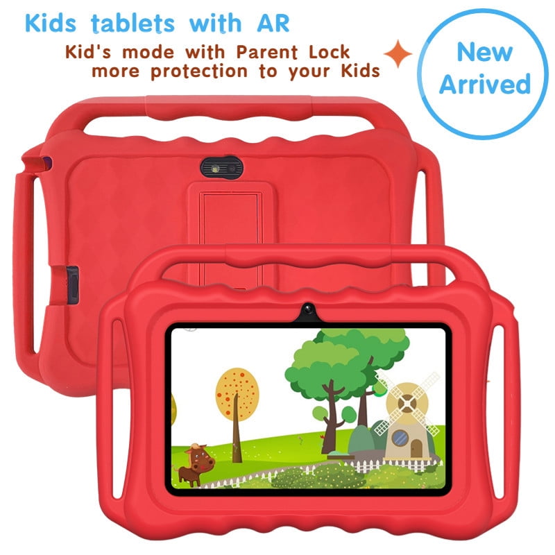 Kids Tablet with FREE Educational Contents, Android 12 Study Pad,7 Inch ...
