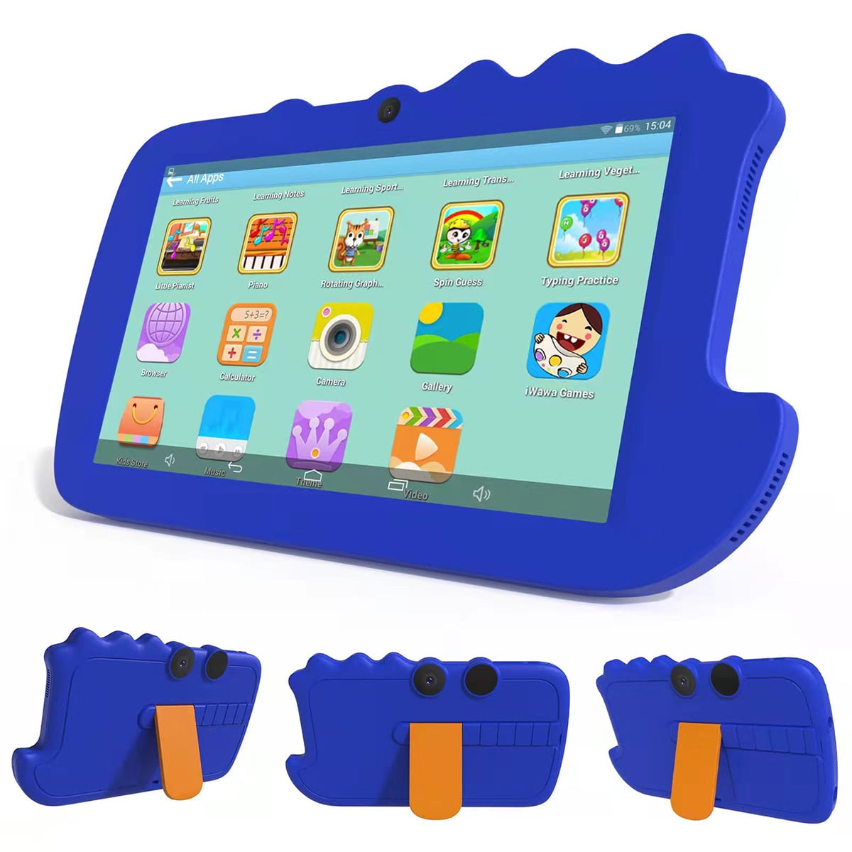 Kids Tablet, Toddler Tablet, 7" Tableta for Boys Girls, 32GB ROM 2GB ...
