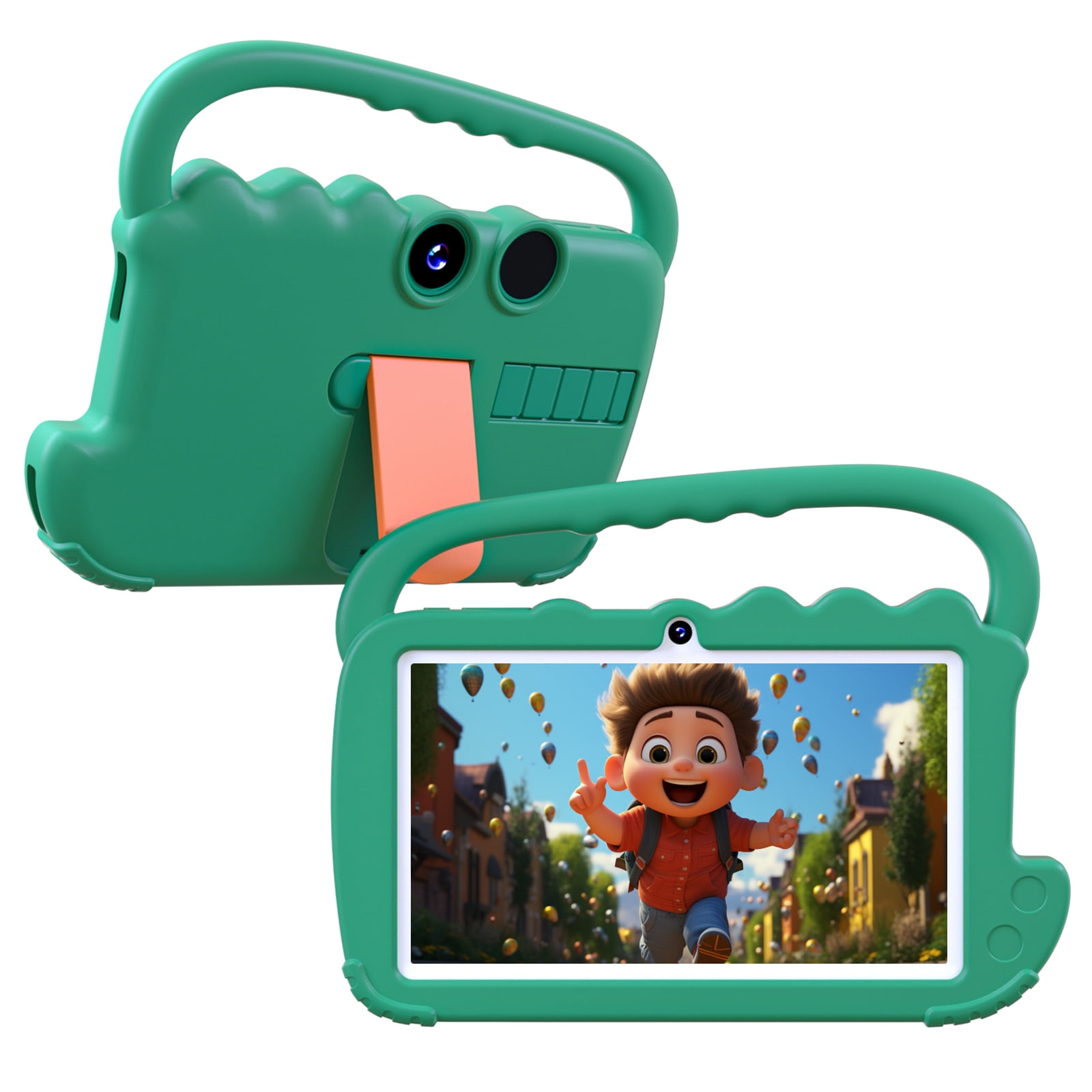 "7"" Kids Android Tablet, 32GB ROM 4GB RAM, WiFi, Dual Camera, Eye ...