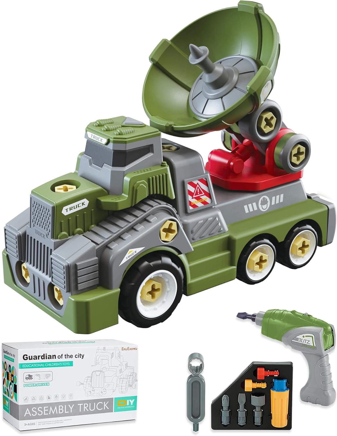 Kids Take Apart Toys for 3-8 Year Old Boys Girls Military Vehicles Army ...
