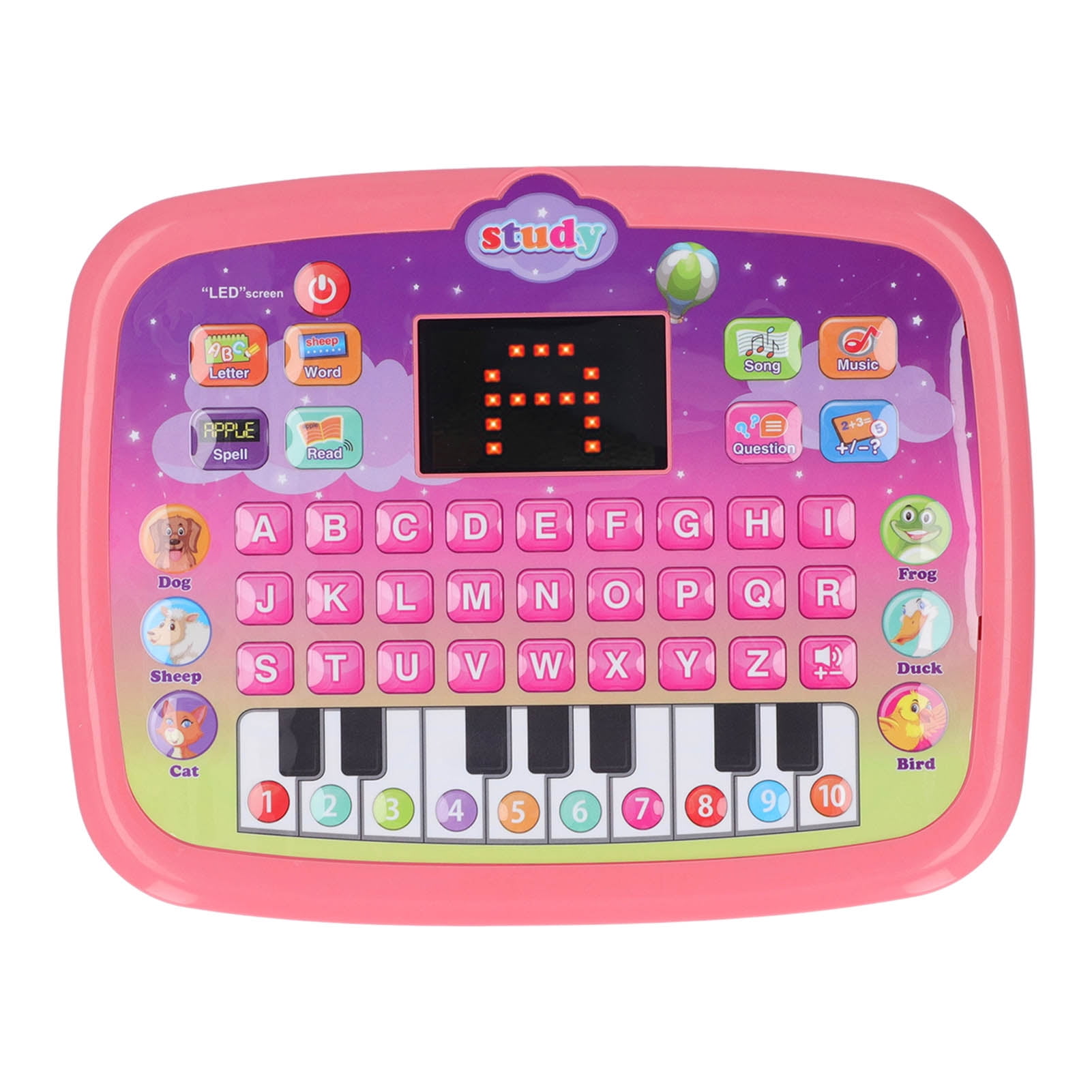 Kids Talking Tablet Early Education Toddler Learning Pad Smarty ...