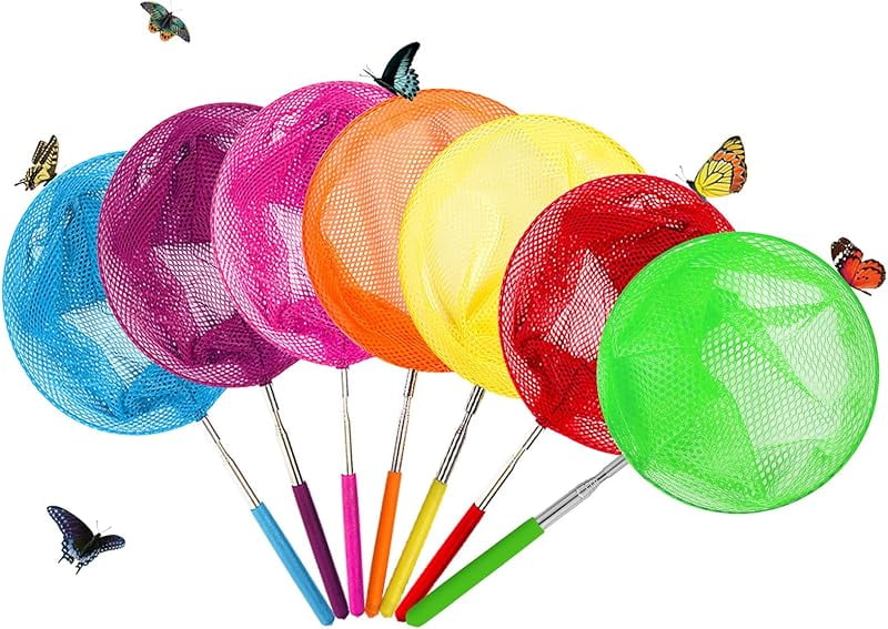Kids Telescopic Butterfly Fishing Nets for Kids Catching Insect Net ...