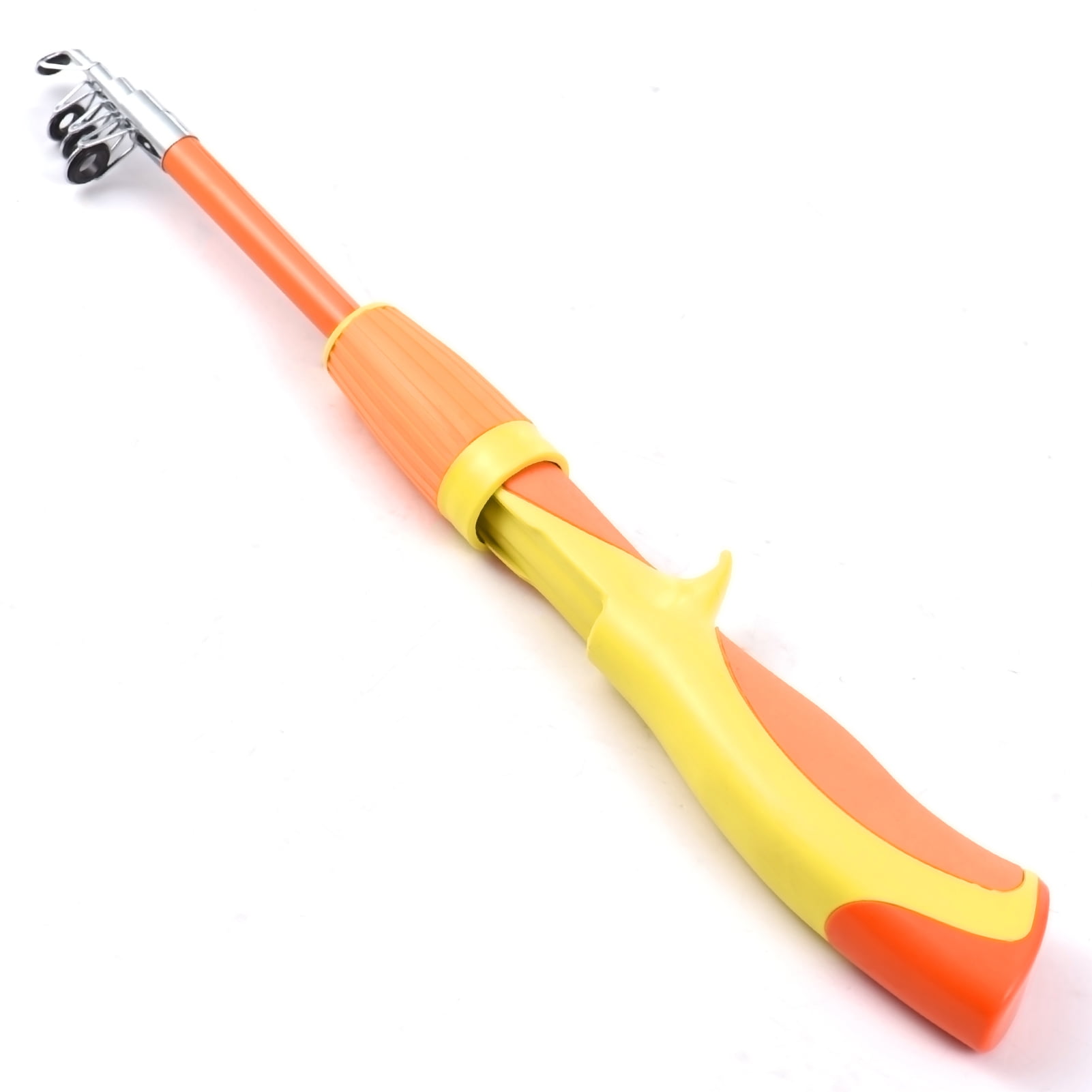 Kids Telescopic Fishing Rod 1.3m Fiberglass Portable Fishing Pole ...