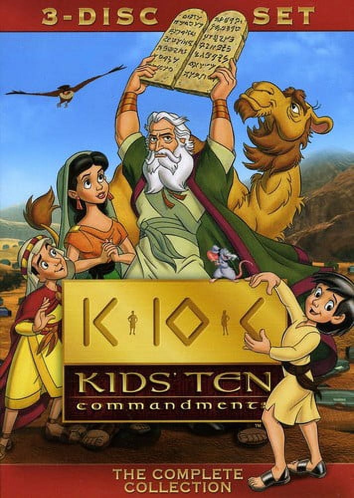 Kids' Ten Commandments (DVD), Lions Gate, Animation - Walmart.com