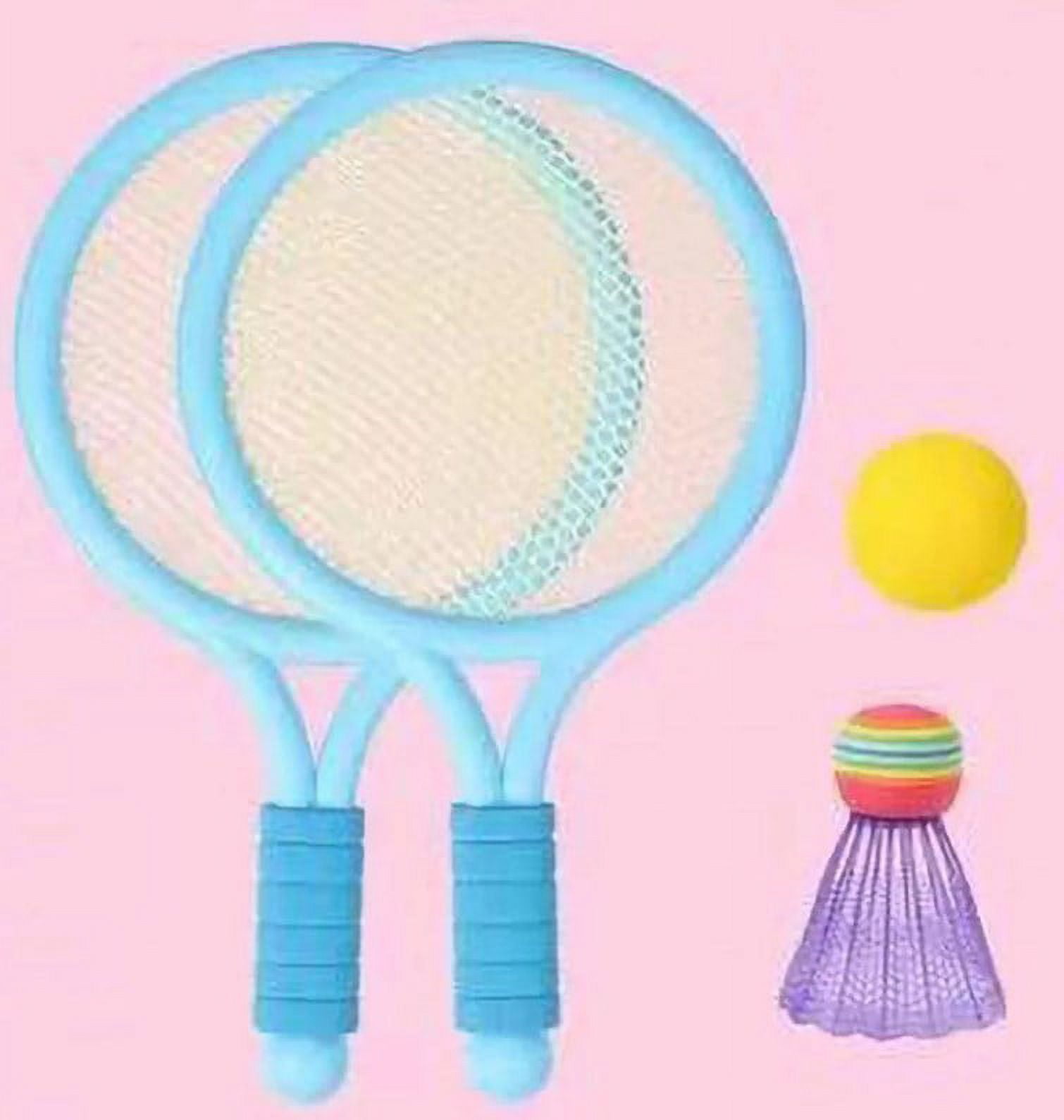 Kids Tennis Racket,16 Inch Plastic Tennis Racket with 1 Tennis Ball and ...