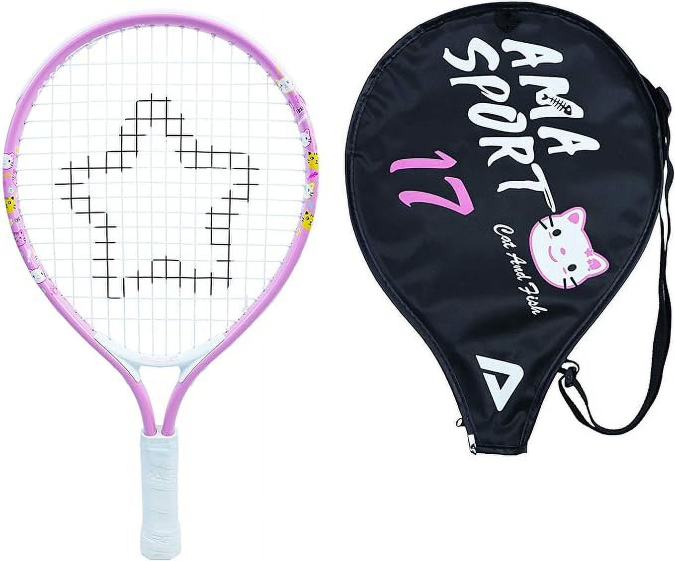 Kids Tennis Racket for Junior Toddlers Starter Kit 17-25" for Girl Pink ...
