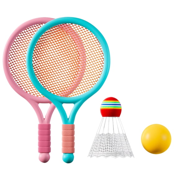 Kids Tennis Racquet Sets, Small Badminton Rackets with Shuttlecocks ...
