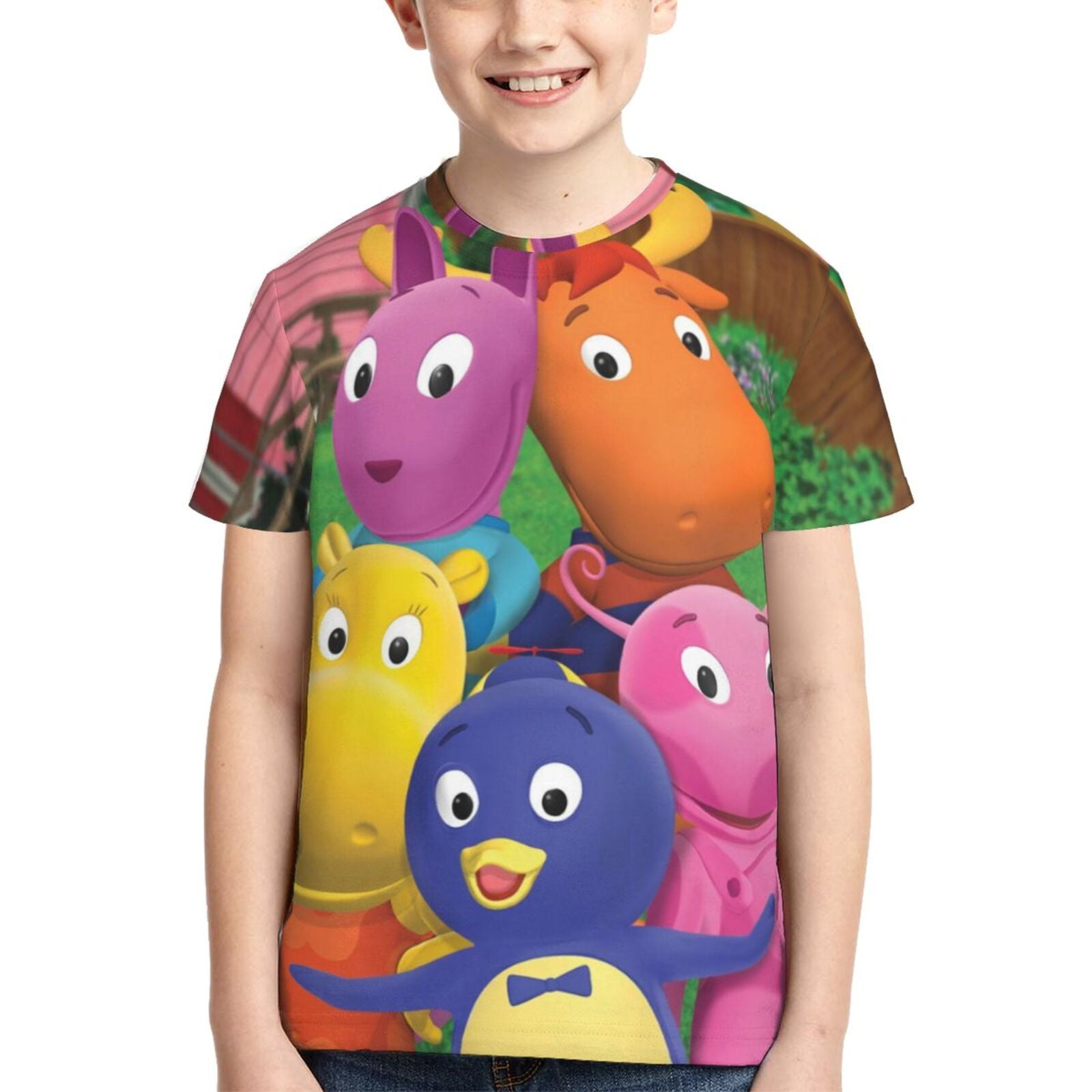 Kids The Anime Backyardigans T-Shirt 3d Printed Shirt Short Sleeve Top ...