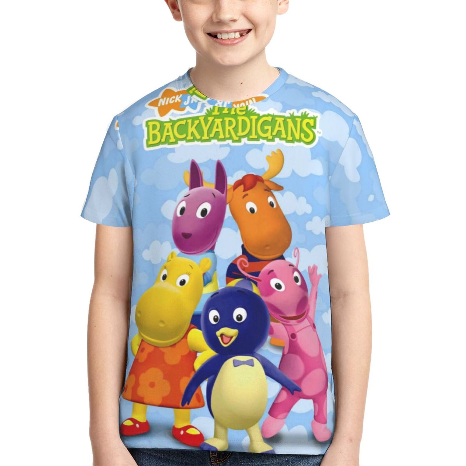 Kids The Anime Backyardigans T-Shirt 3d Printed Shirt Short Sleeve Top ...