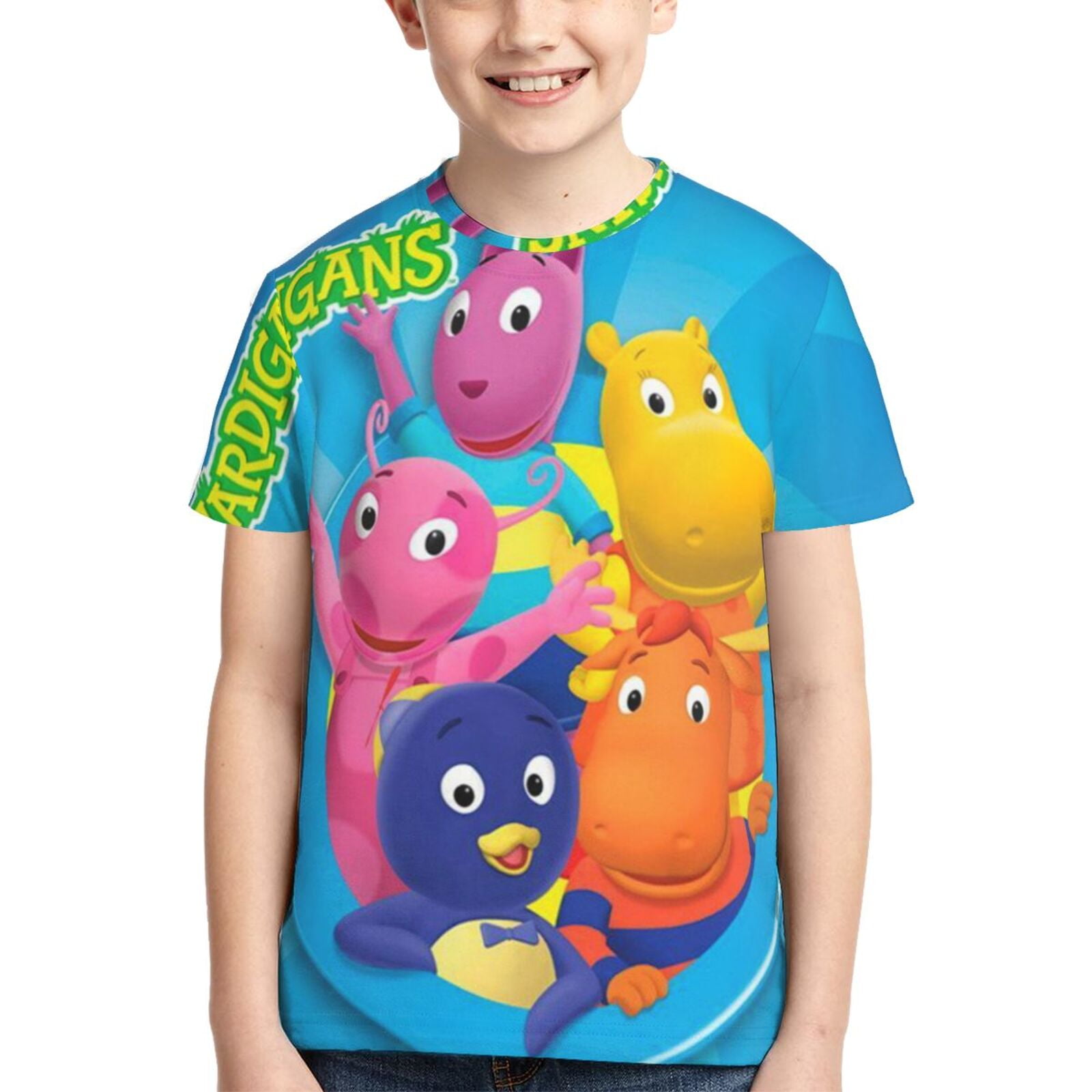 Kids The Anime Backyardigans T-Shirt 3d Printed Shirt Short Sleeve Top ...