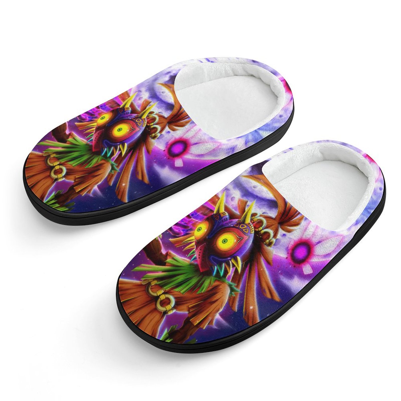 Kids The Legend of Zelda Slippers Anti-slip Fluffy Fuzzy House Slippers ...