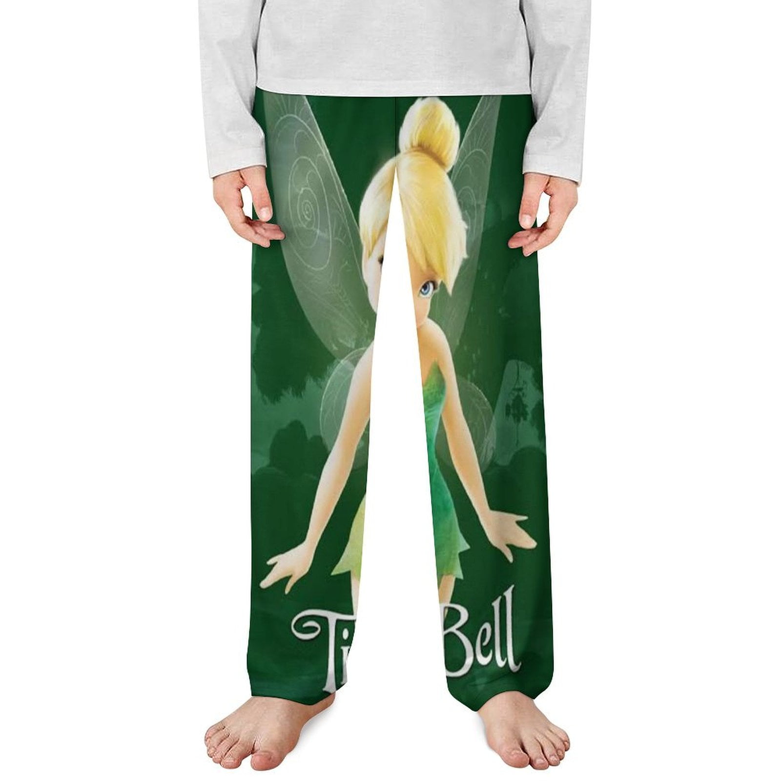 Kids Tinker Bel Pajamas Pant Comfortable Drawstring Lounge Pajama Pants ...