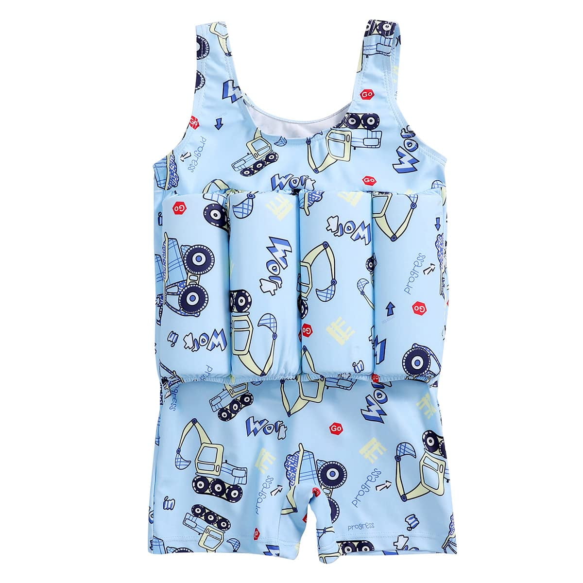 Kids Toddler Boys Girls Boys Swimsuit with Adjustable Buoyancy Baby ...