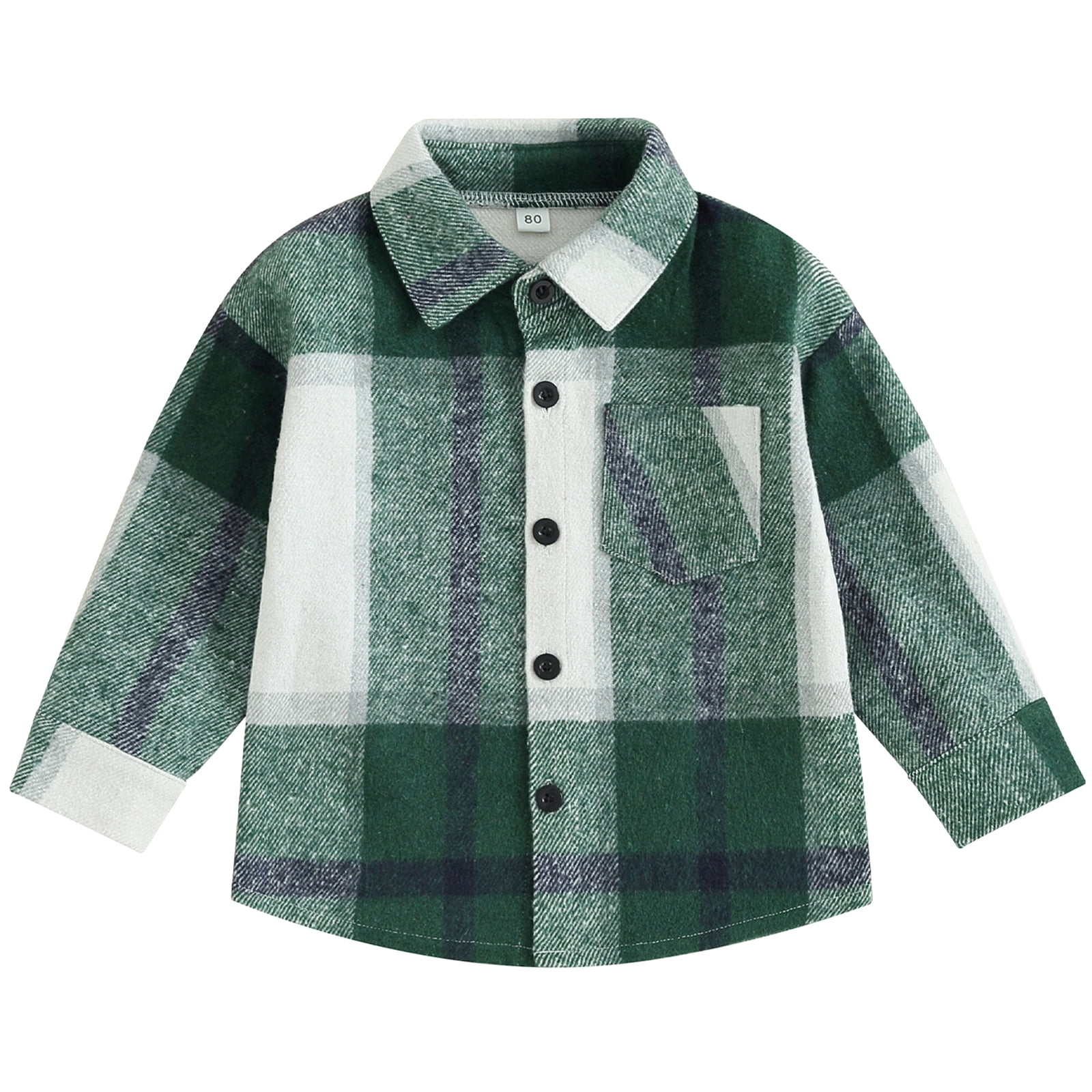 Kids Toddler Boys Girls Jackets Long Sleeve Back Letter Embroidery ...
