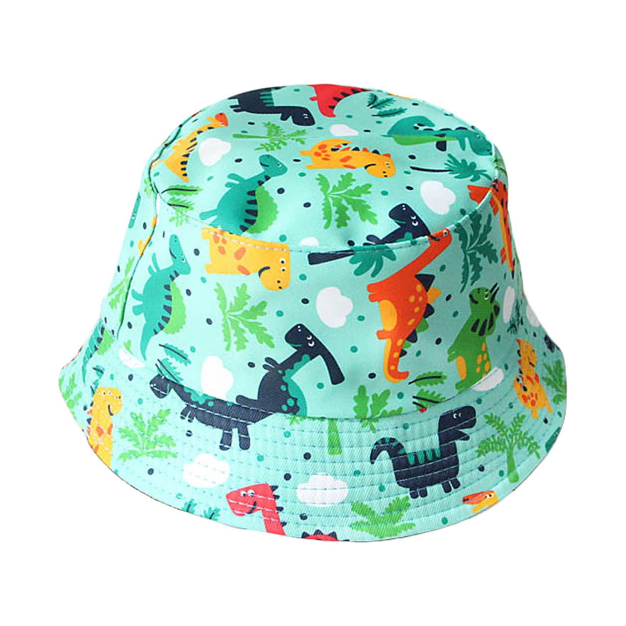 Kids Toddler Boys Sun Hats Summer Baby UPF 50+ Beach Hats Dinosaur Sun ...